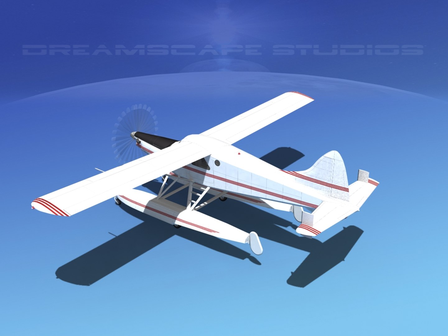 3d Model Dehavilland Havilland Dhc-2 Beaver