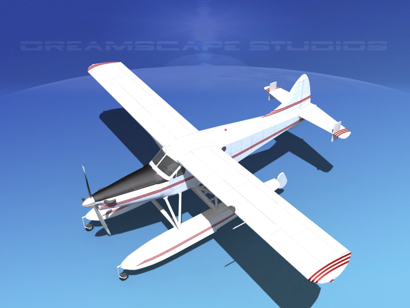 3d Model Dehavilland Havilland Dhc-2 Beaver