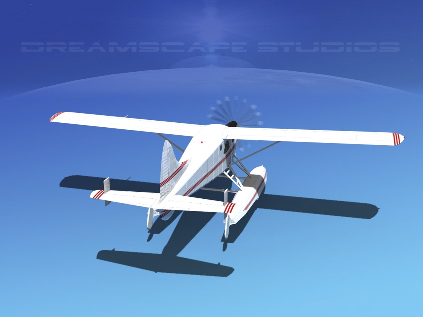 3d Model Dehavilland Havilland Dhc-2 Beaver