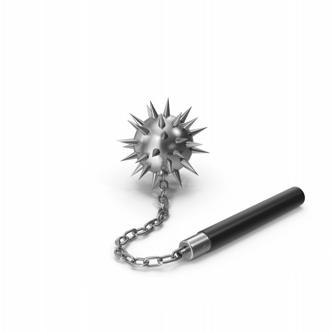 3D Mace With Chain - TurboSquid 2349046