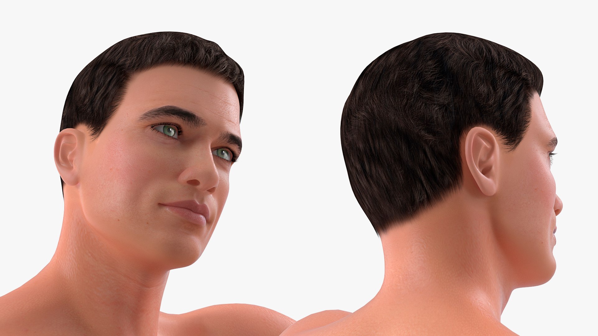 Fit Athletic Man Rigged 3D Model - TurboSquid 1533718