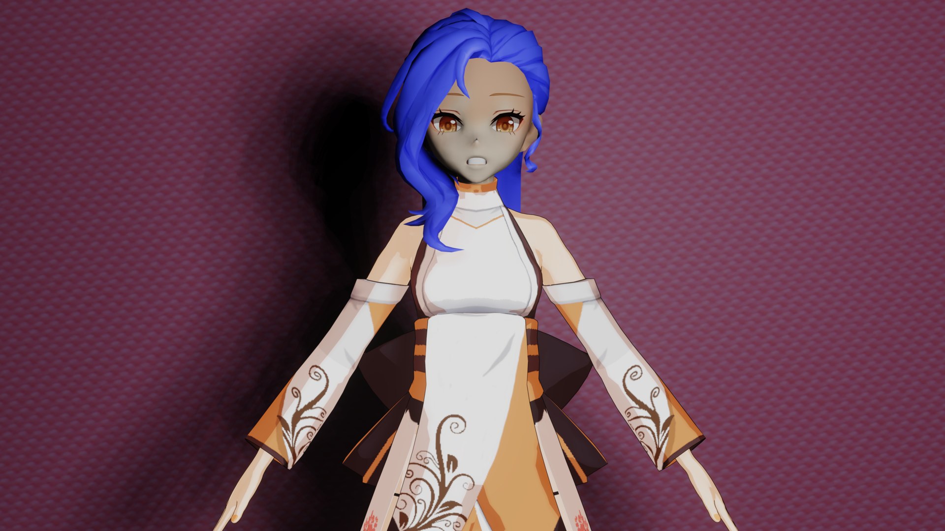 Kurosaki - LowPoly Game Ready Character 3D model - TurboSquid 1802563