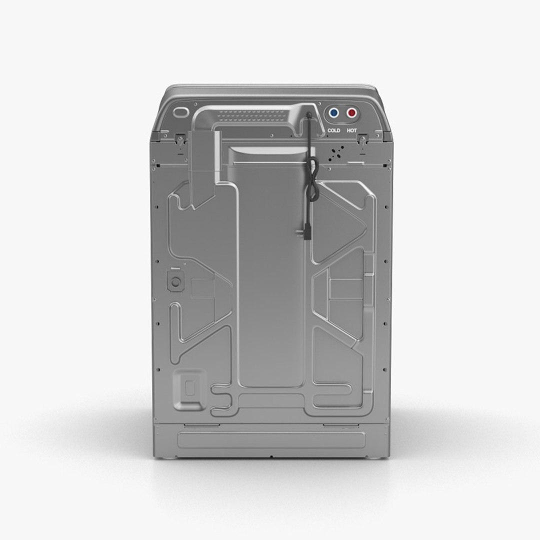 3D Whirlpool Topload Washing Machine Model - TurboSquid 1791382