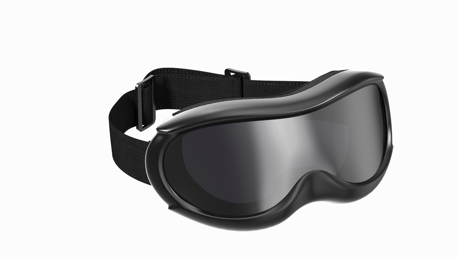 3D Black Ski Goggles - TurboSquid 2151654