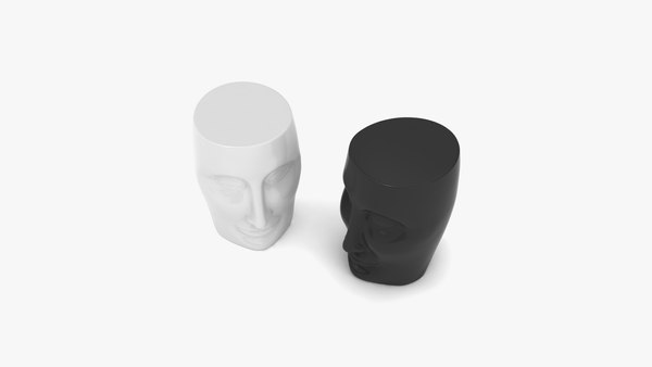 Philippe Starck Bonze Porcelain Stool 3D model - TurboSquid 2048227