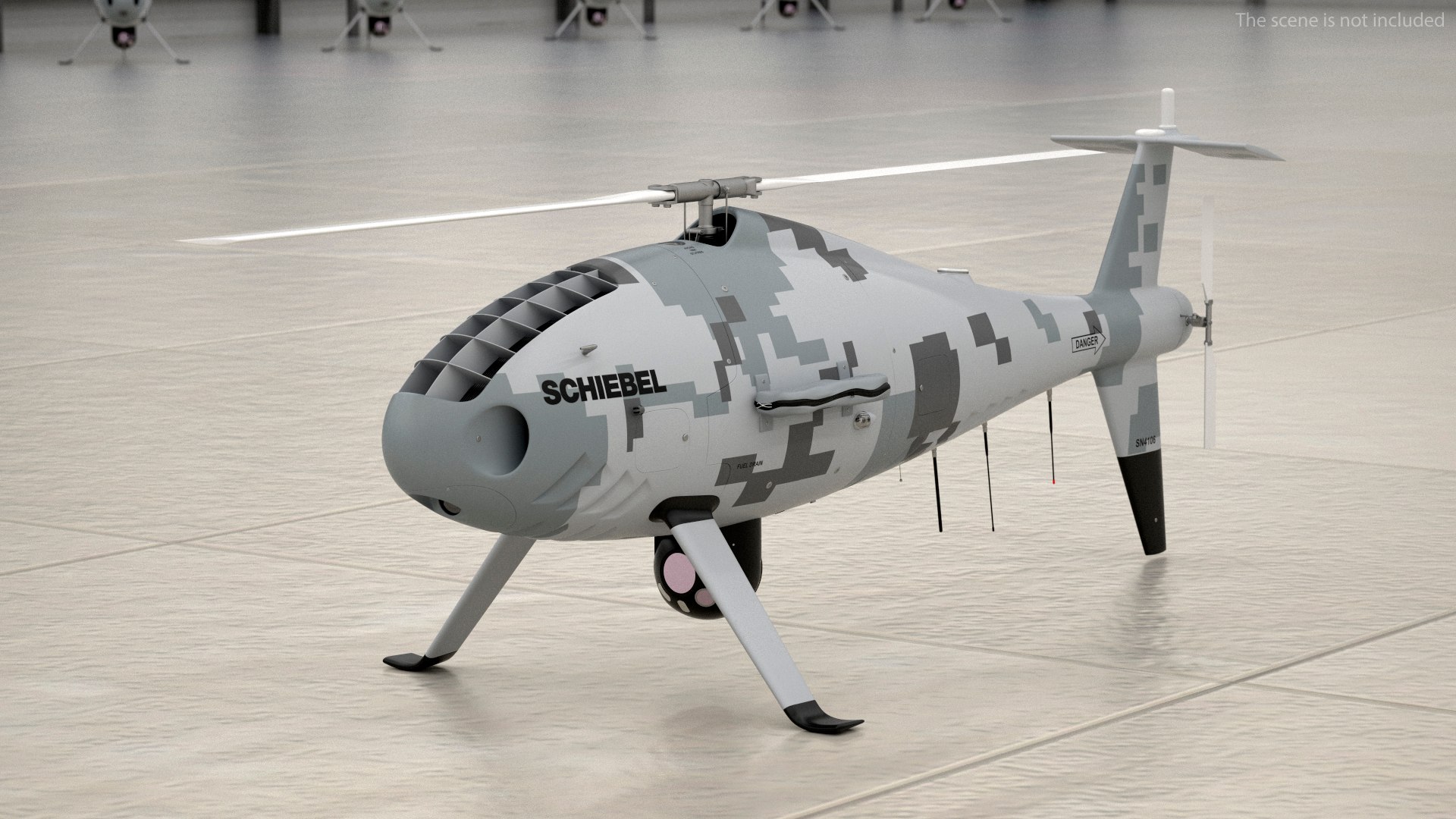 Schiebel Camcopter S100 UAV Finnish Coast Guard 3D - TurboSquid 1881121