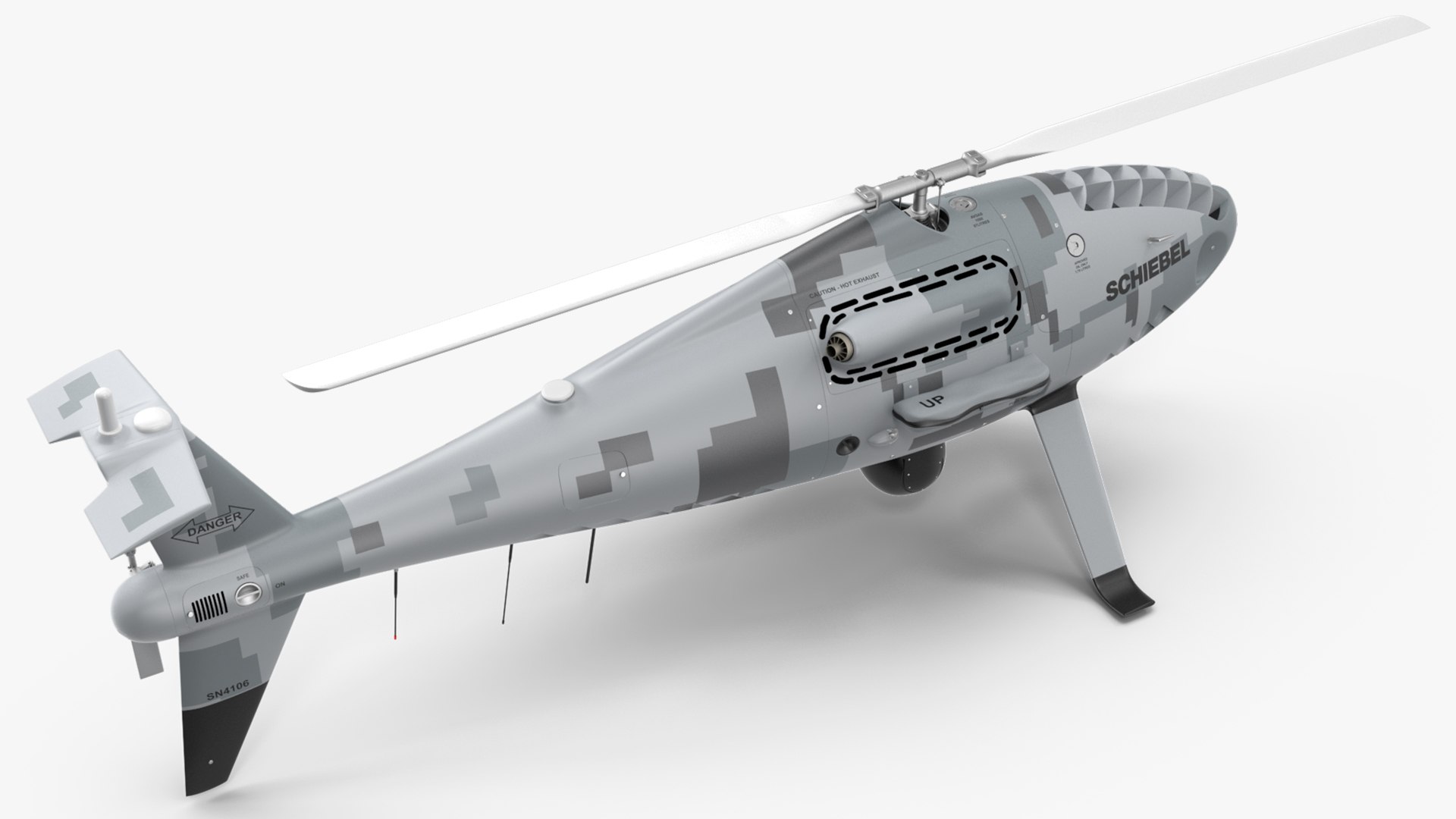 Schiebel Camcopter S100 UAV Finnish Coast Guard 3D - TurboSquid 1881121