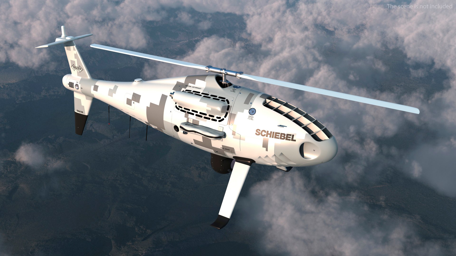 Schiebel Camcopter S100 UAV Finnish Coast Guard 3D - TurboSquid 1881121