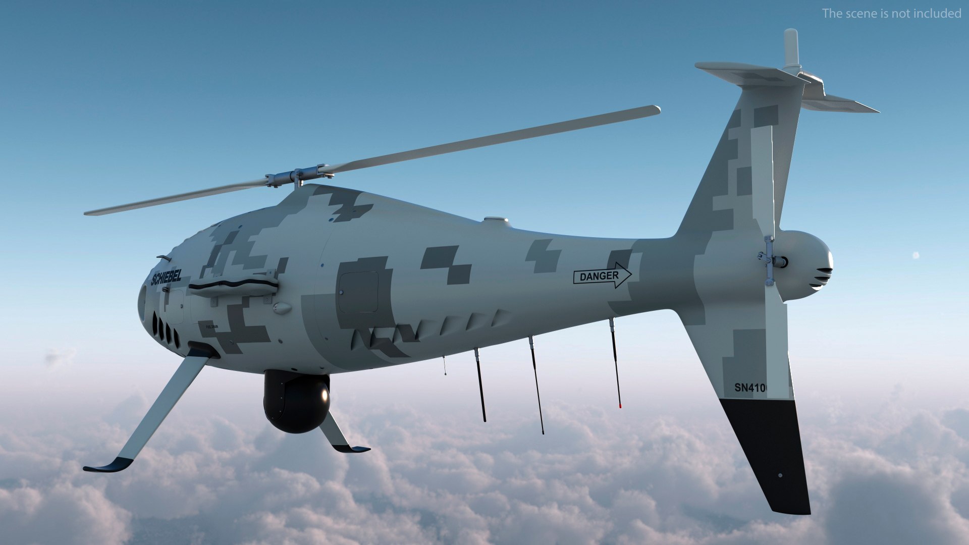 Schiebel Camcopter S100 UAV Finnish Coast Guard 3D - TurboSquid 1881121