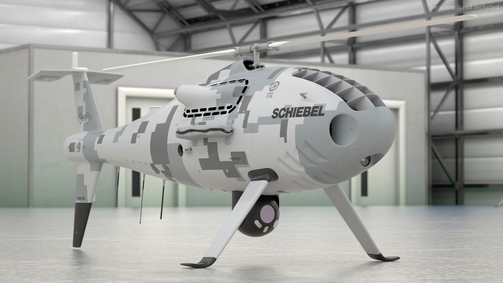 Schiebel Camcopter S100 UAV Finnish Coast Guard 3D - TurboSquid 1881121