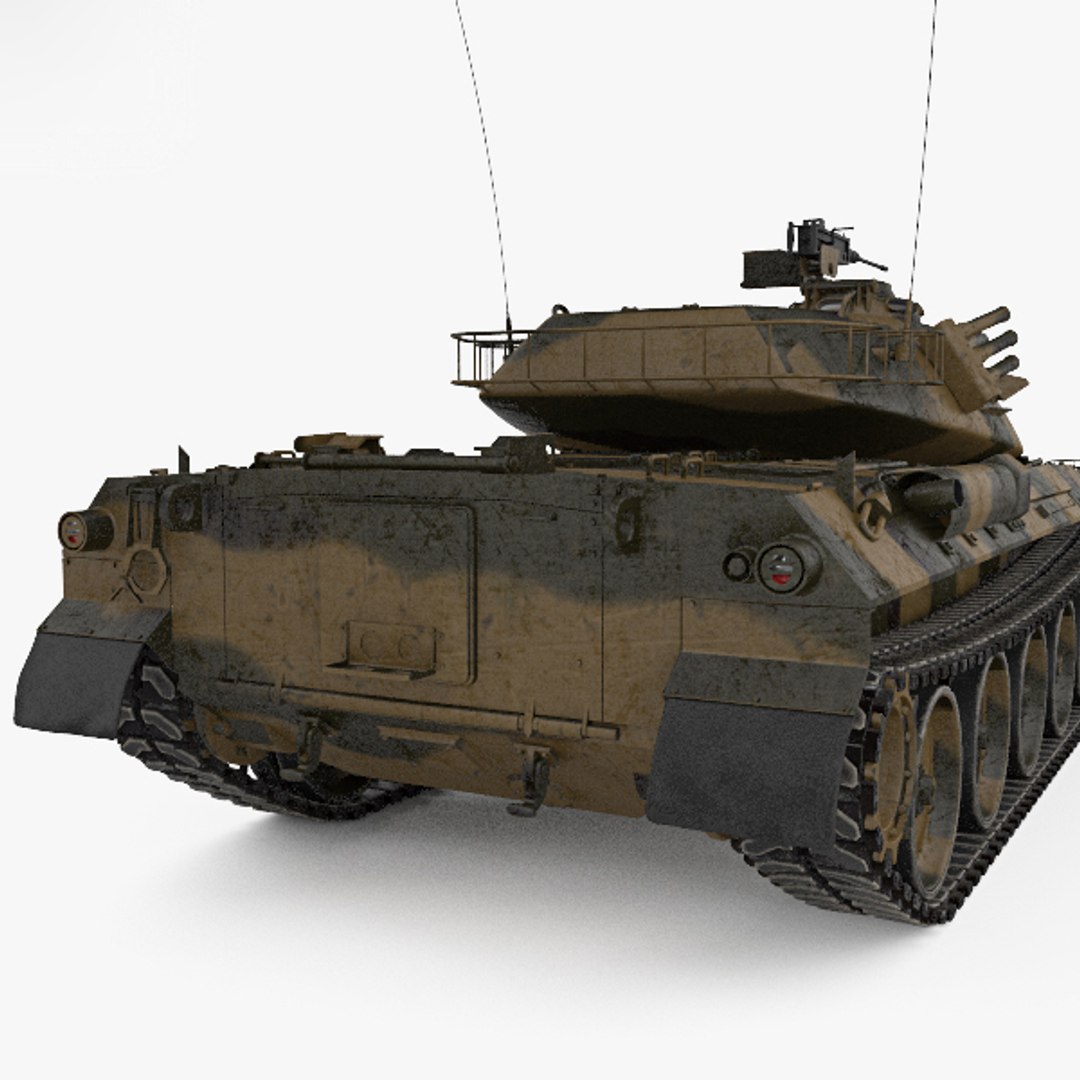 Type 74 3D Model - TurboSquid 1401579