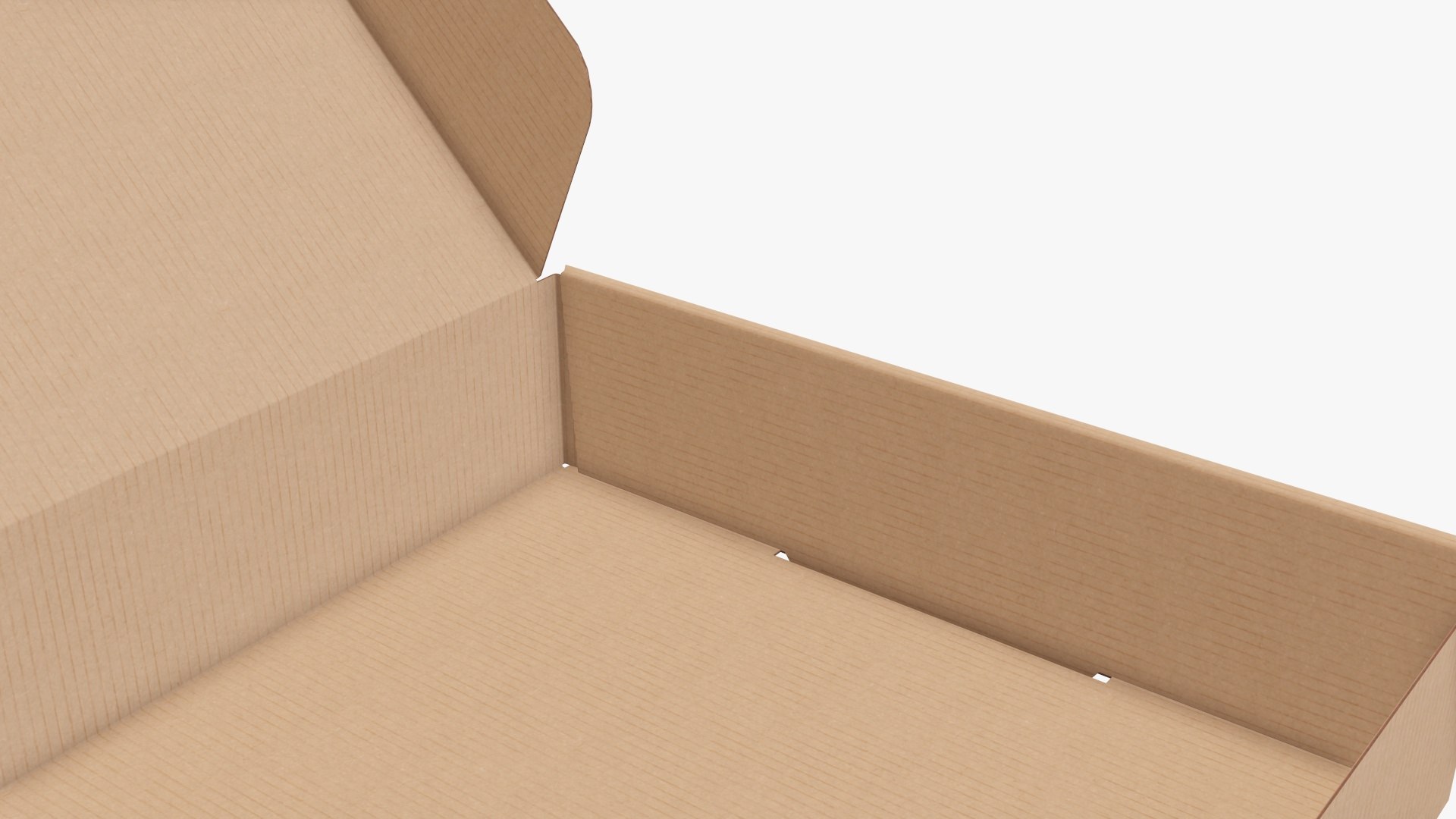 Packaging Corrugated Cardboard 3D Model - TurboSquid 1585460