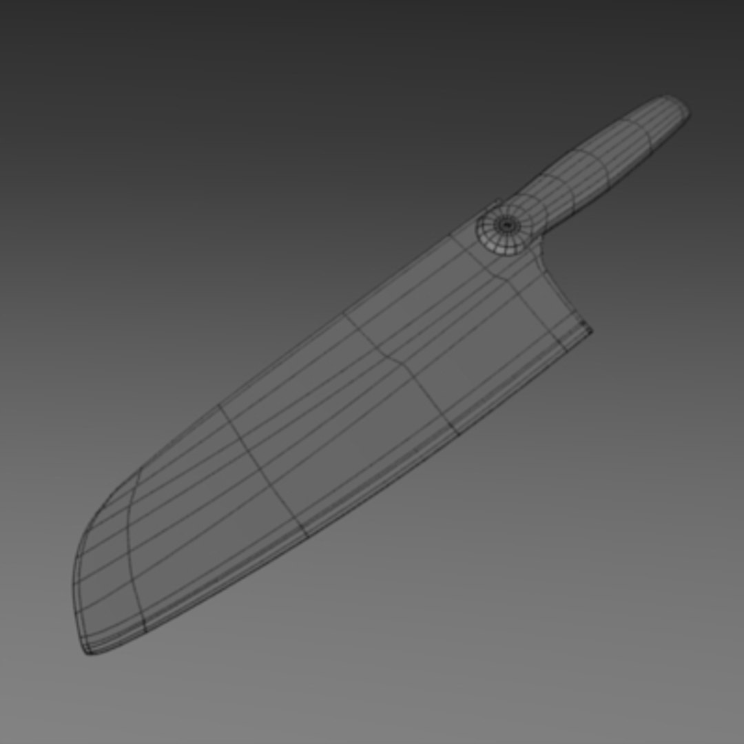 3d Model Knife