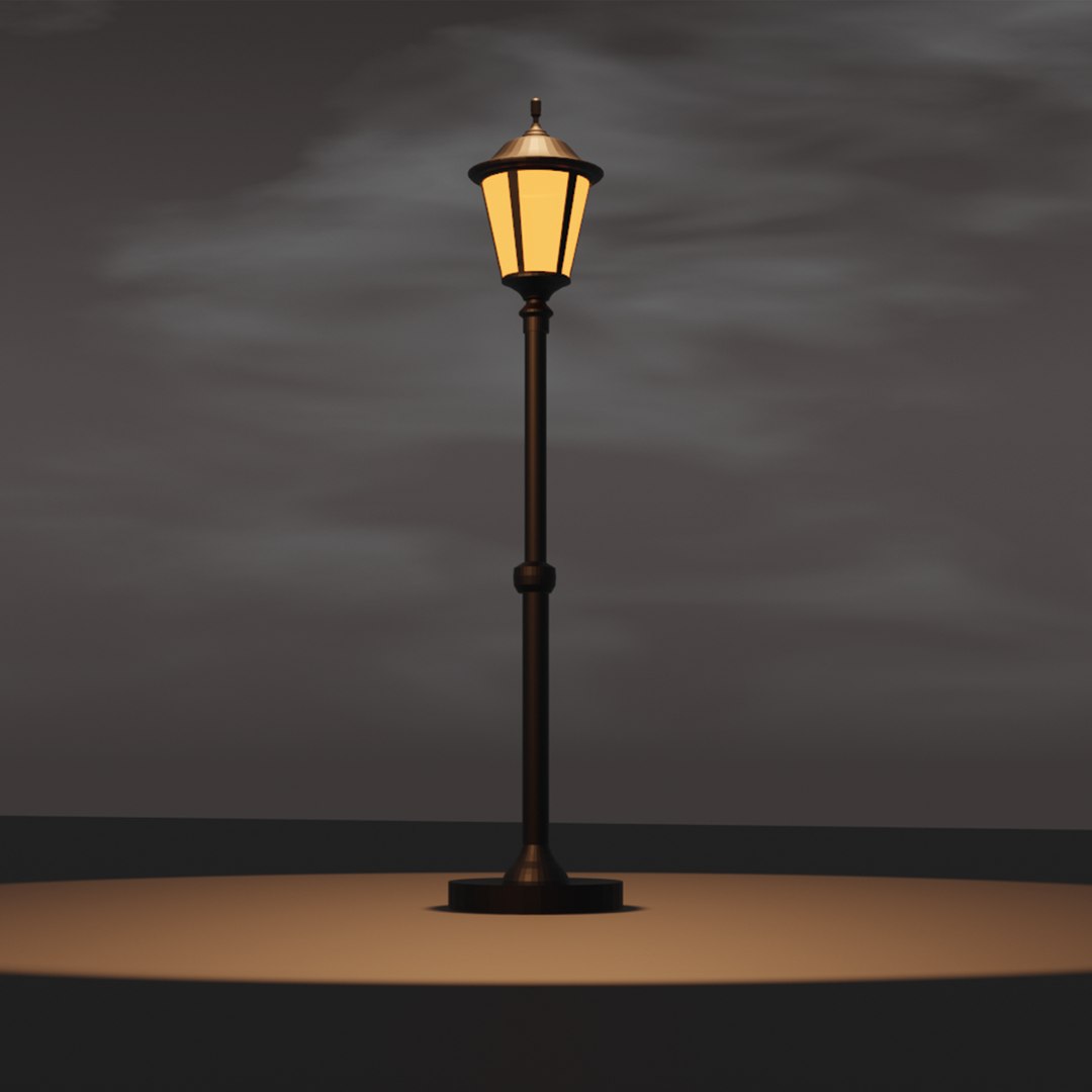 3D STREET LAMP Model - TurboSquid 1773206