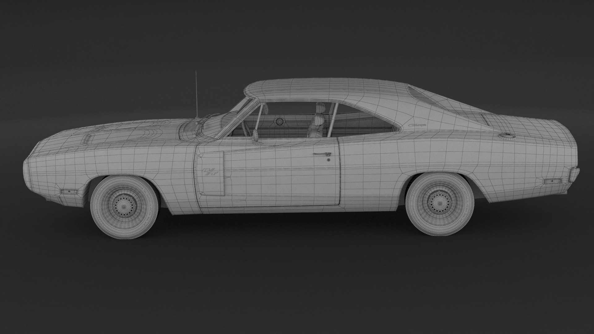 Dodge Charger 1970 3D Model - TurboSquid 1583104