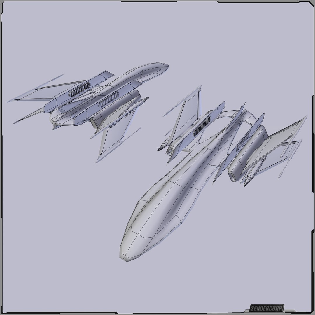 Space Spaceship Blend