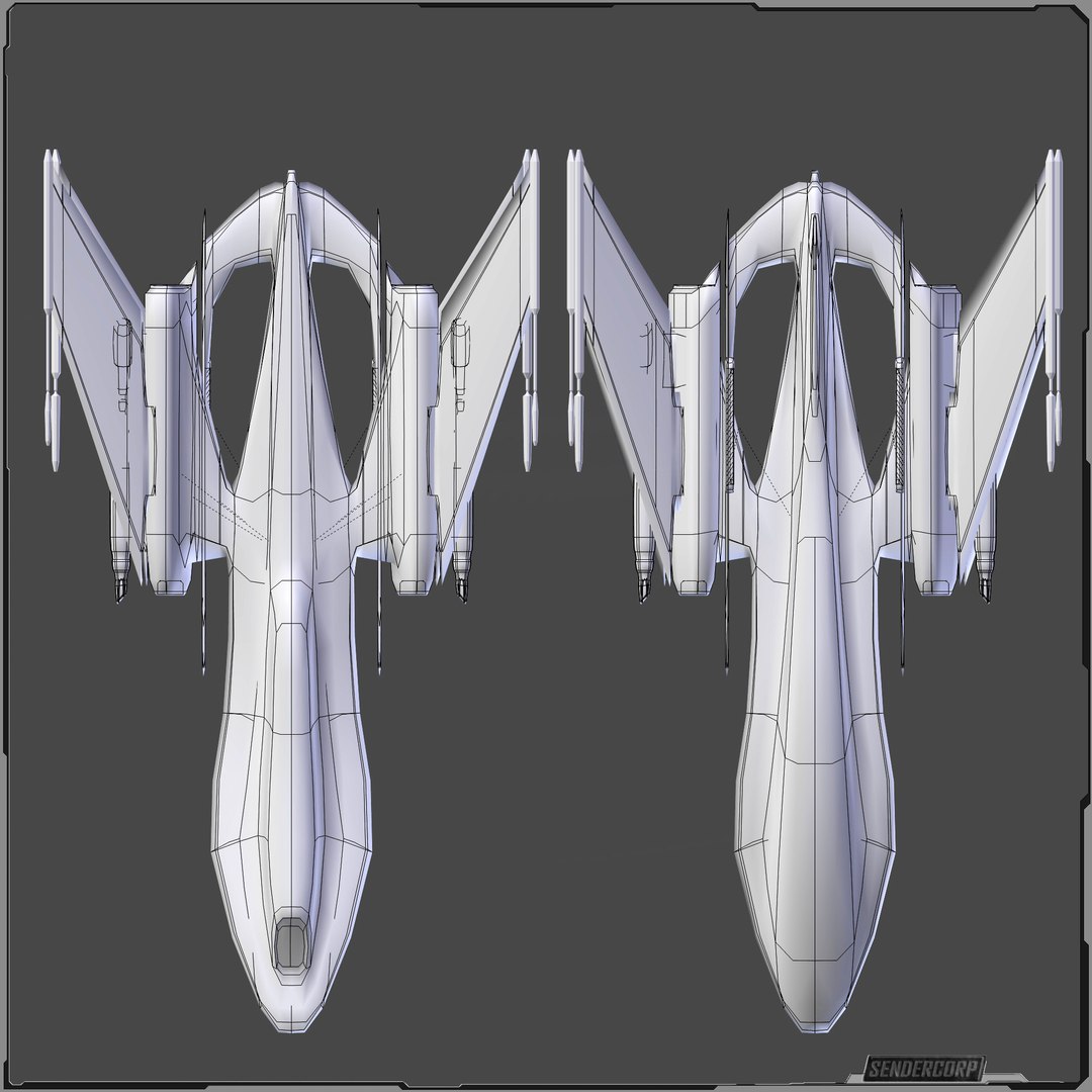 Space Spaceship Blend