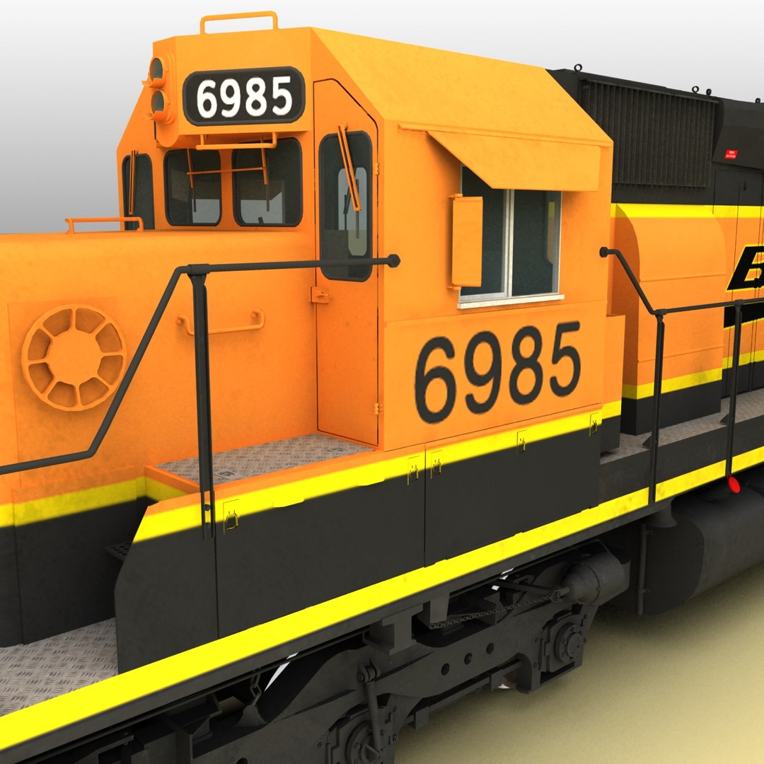Emd Sd40-2 Engines Bnsf Max