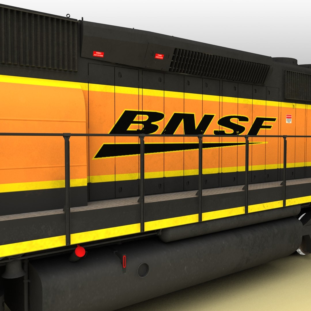 Emd Sd40-2 Engines Bnsf Max