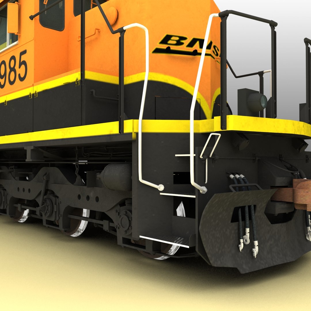 Emd Sd40-2 Engines Bnsf Max