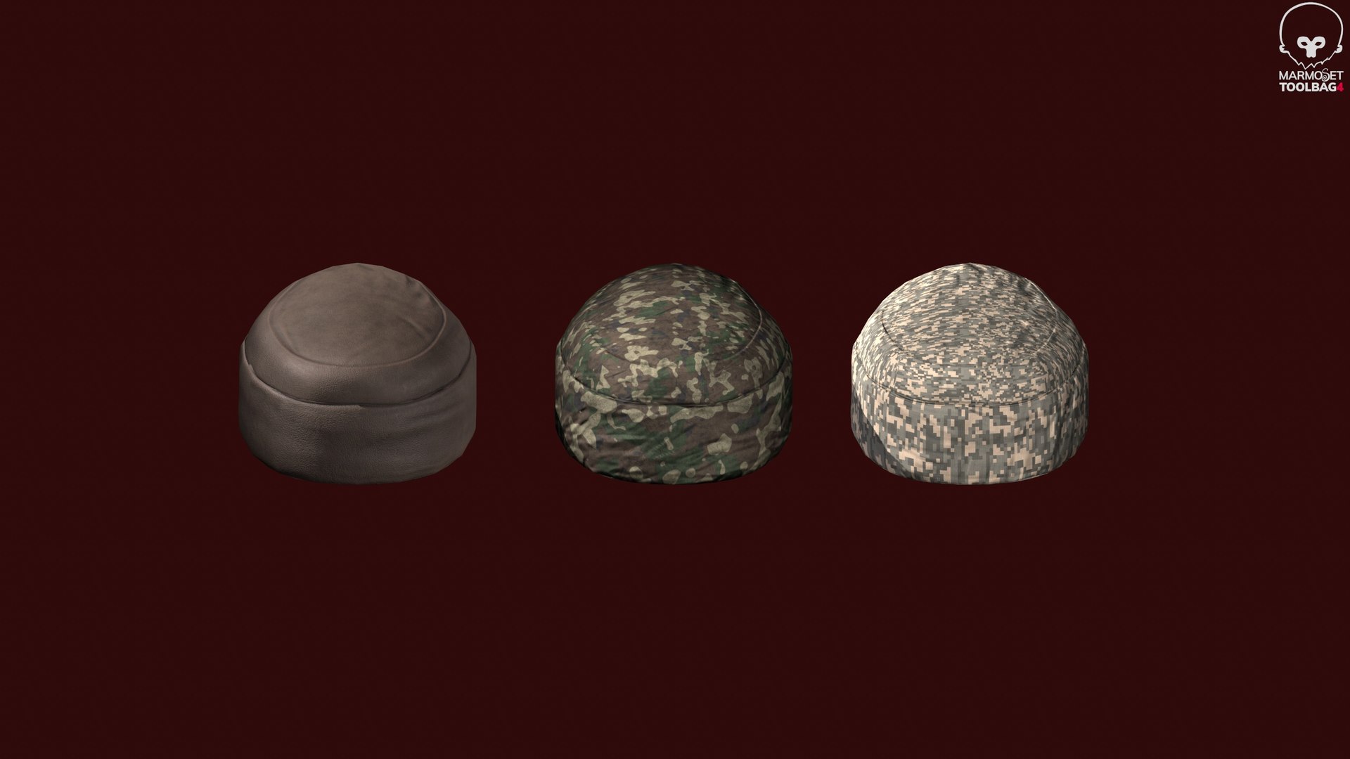 German Officers Cap Low-poly 3d Model Game Ready 3D Model - TurboSquid ...