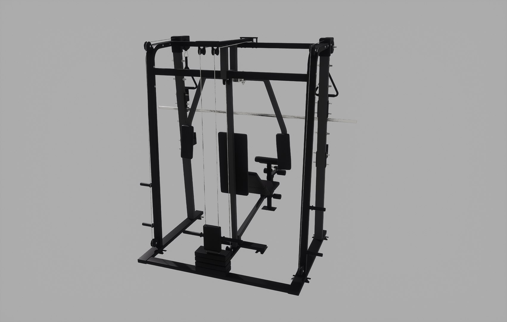 Fitness equipment model - TurboSquid 2102041
