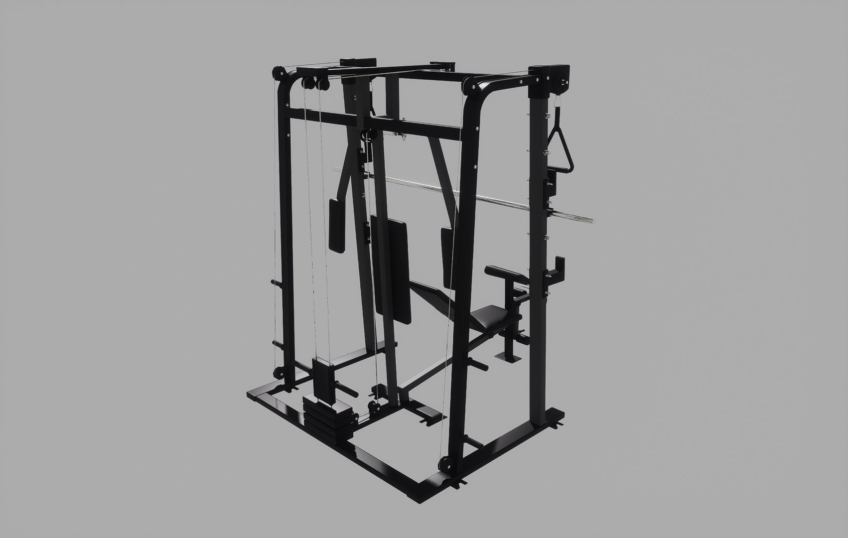 Fitness equipment model - TurboSquid 2102041