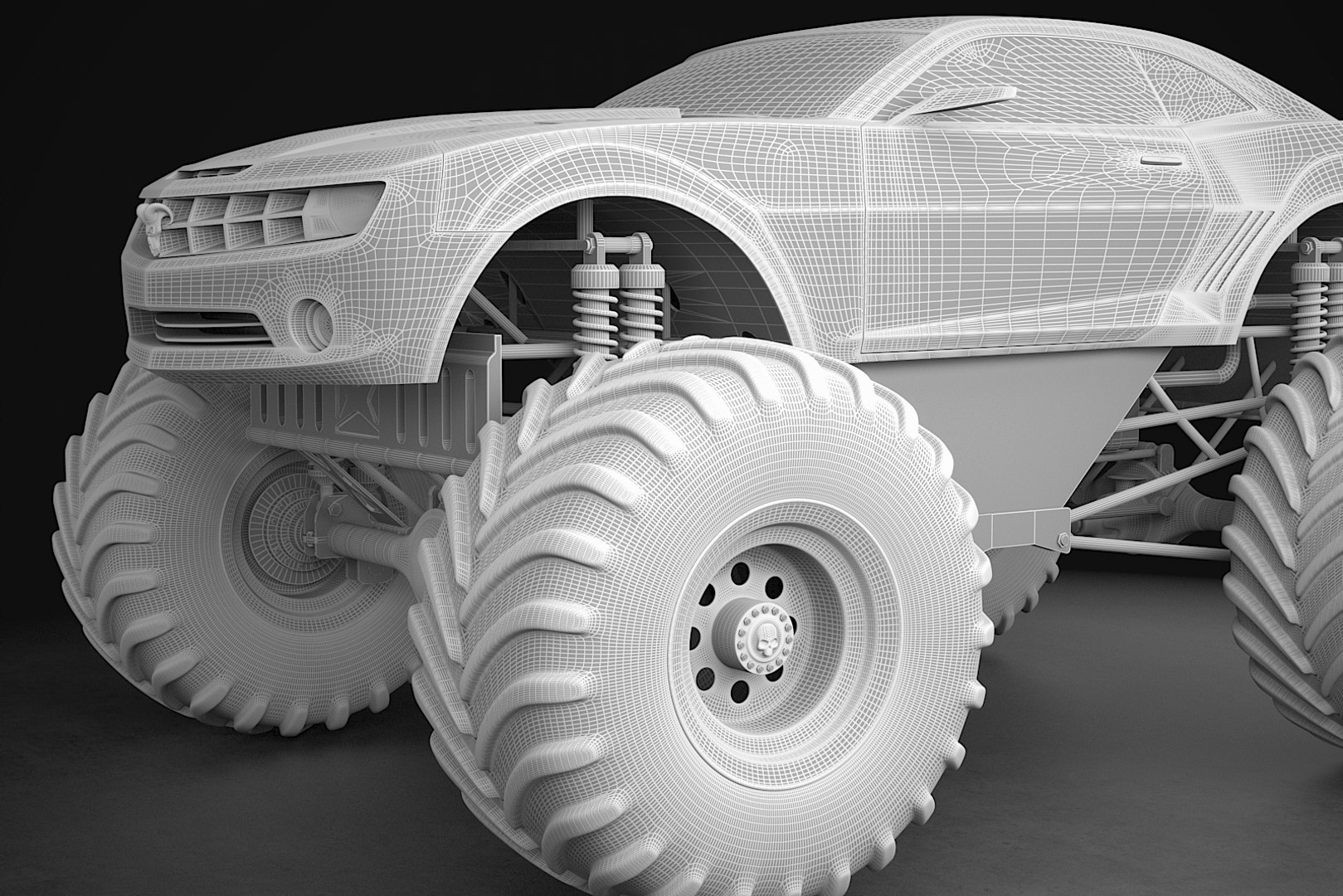 3D Model Monster Truck - TurboSquid 2311287