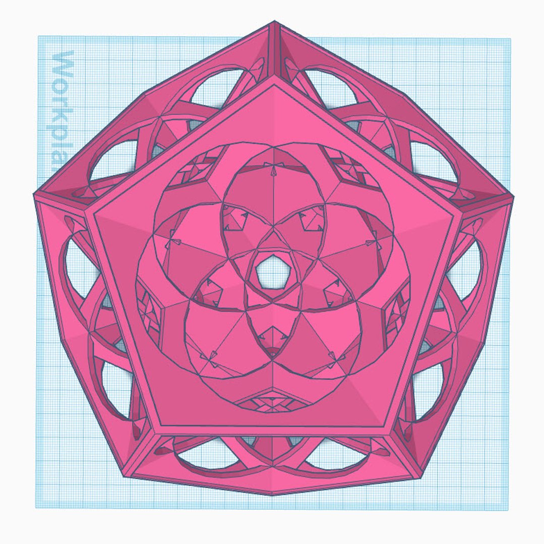 3D Dodecahedron Model - TurboSquid 1337431