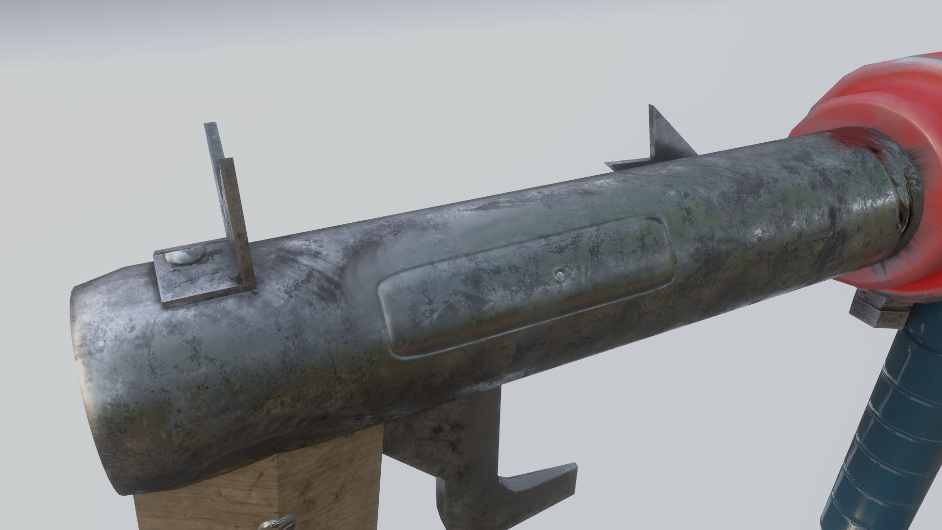 Homemade Pistol 3D Model - TurboSquid 1729197