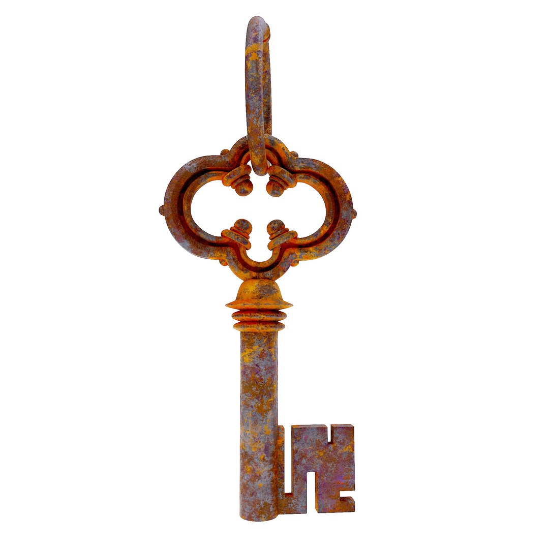 Old Skeleton Key Model - TurboSquid 1986686