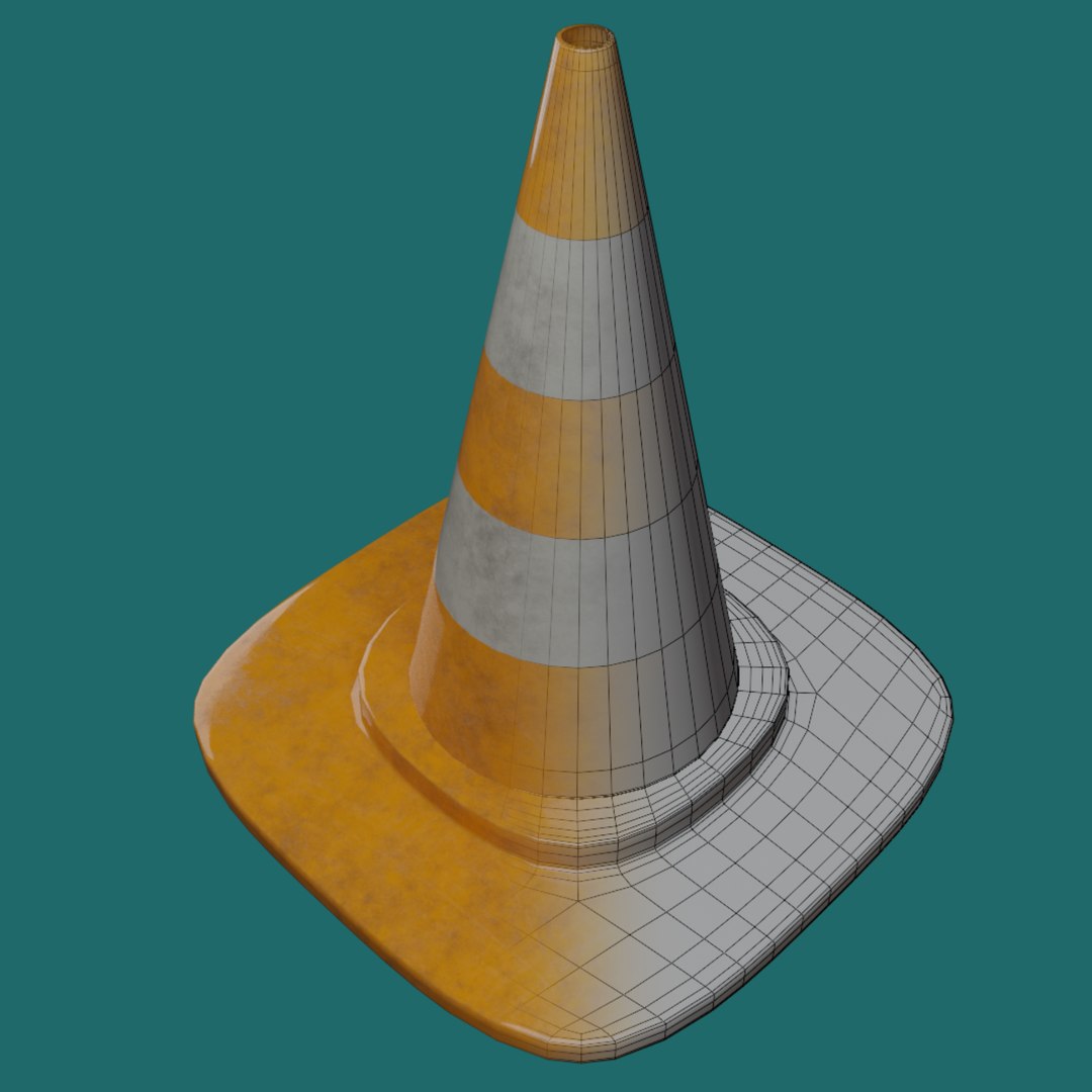 Traffic Cone 3D Model - TurboSquid 2518675