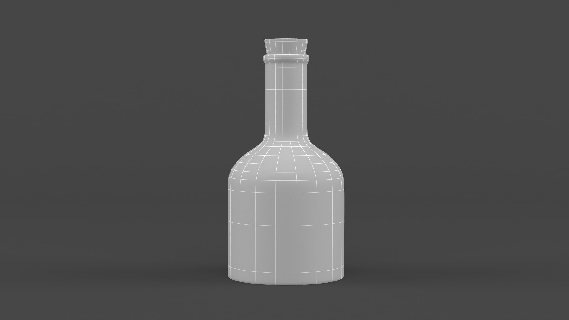Ceramic Vinegar Bottle 3D - TurboSquid 2195446