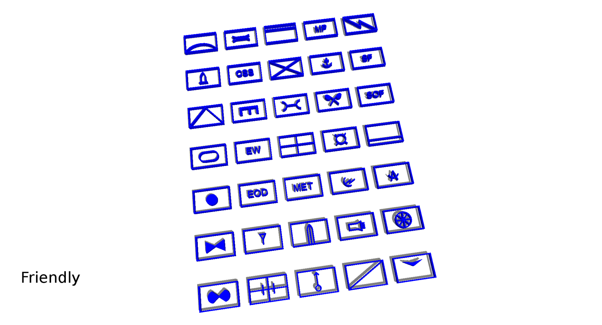 NATO Joint Military Symbology 3D 모델 - TurboSquid 1876877