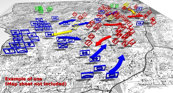 3D модель Объединенная военная символика НАТО - TurboSquid 1876877