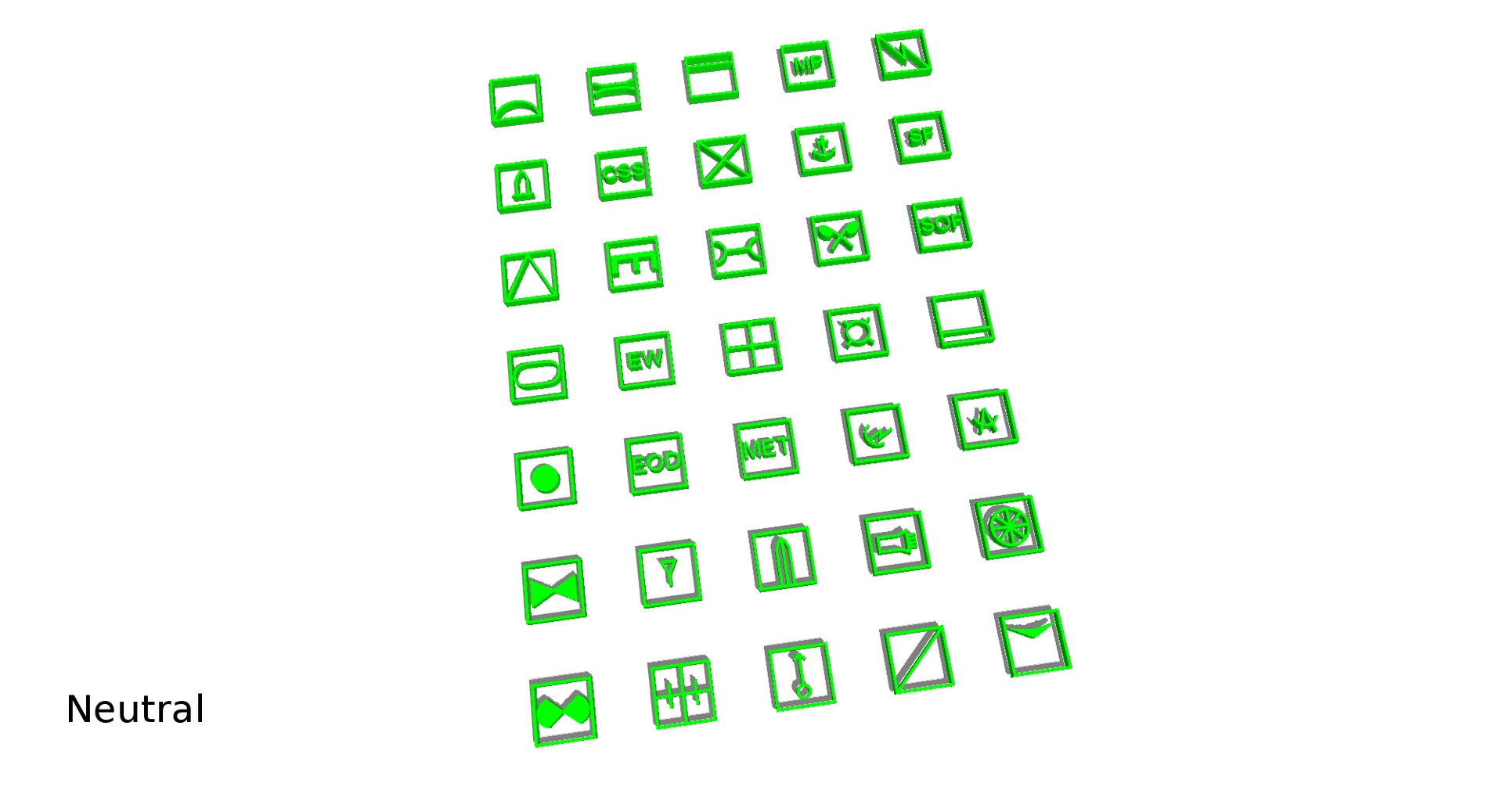 NATO Joint Military Symbology 3D - TurboSquid 1876877