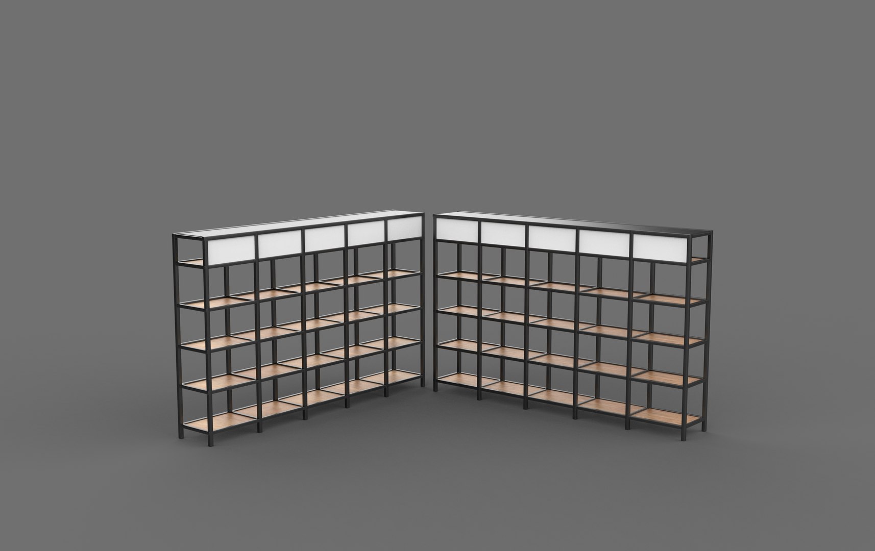 Store Display Shelves 3D Model Model - TurboSquid 2475703