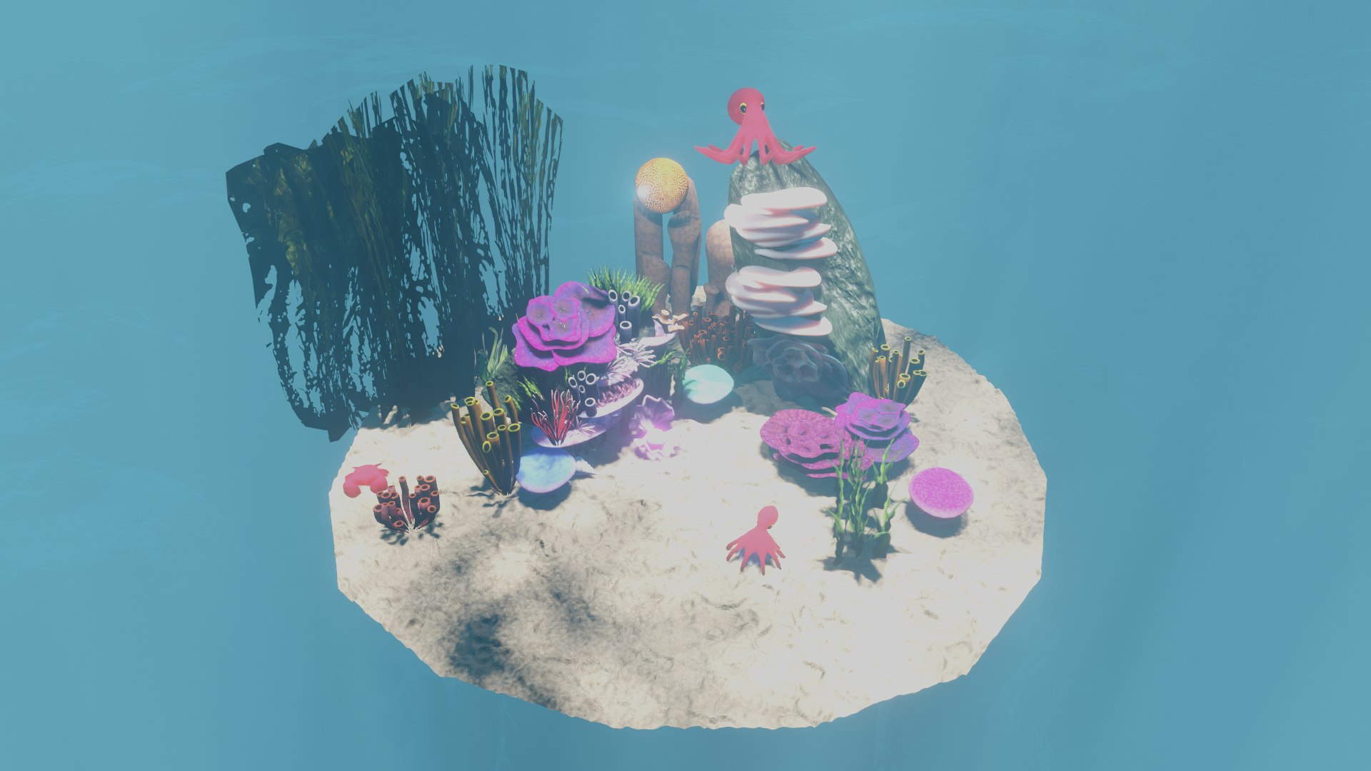 3D Under The Sea - TurboSquid 2200904