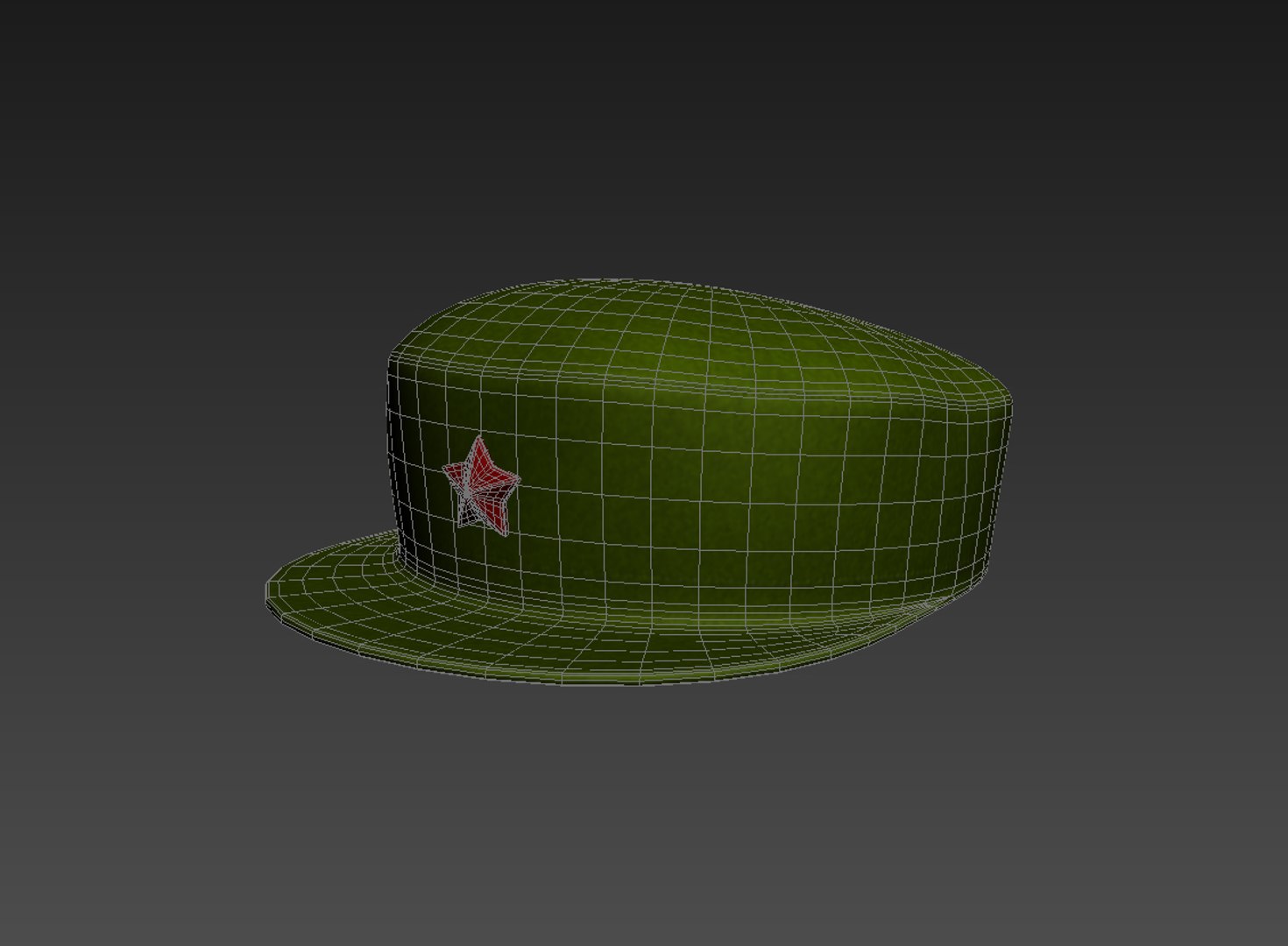 3D Chinese Army Cap Model - TurboSquid 1427198