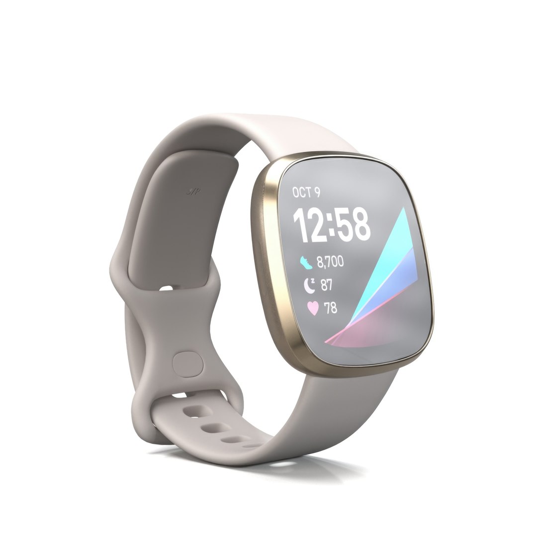 3D Fitbit Versa 2 Smartwatch PBR - TurboSquid 2222494