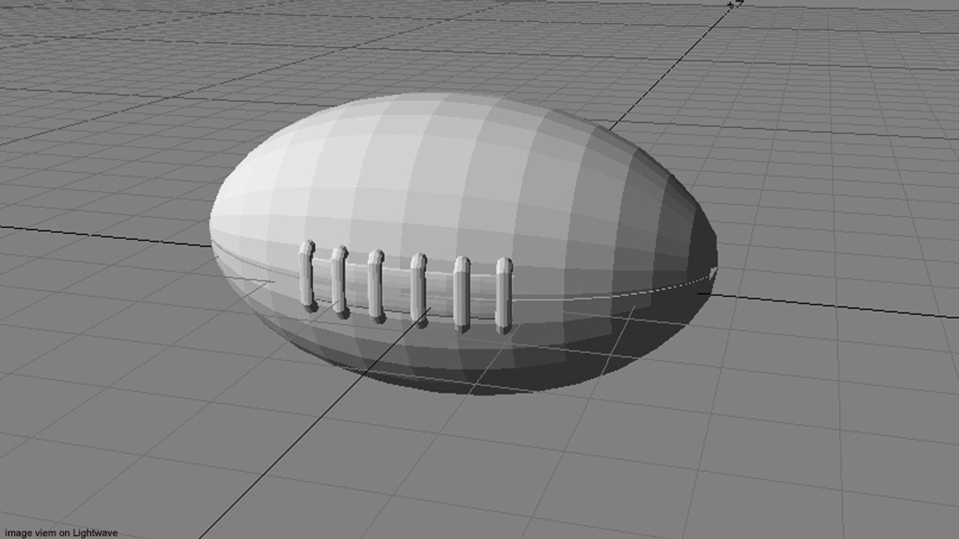 3d Rugby Ball Sport