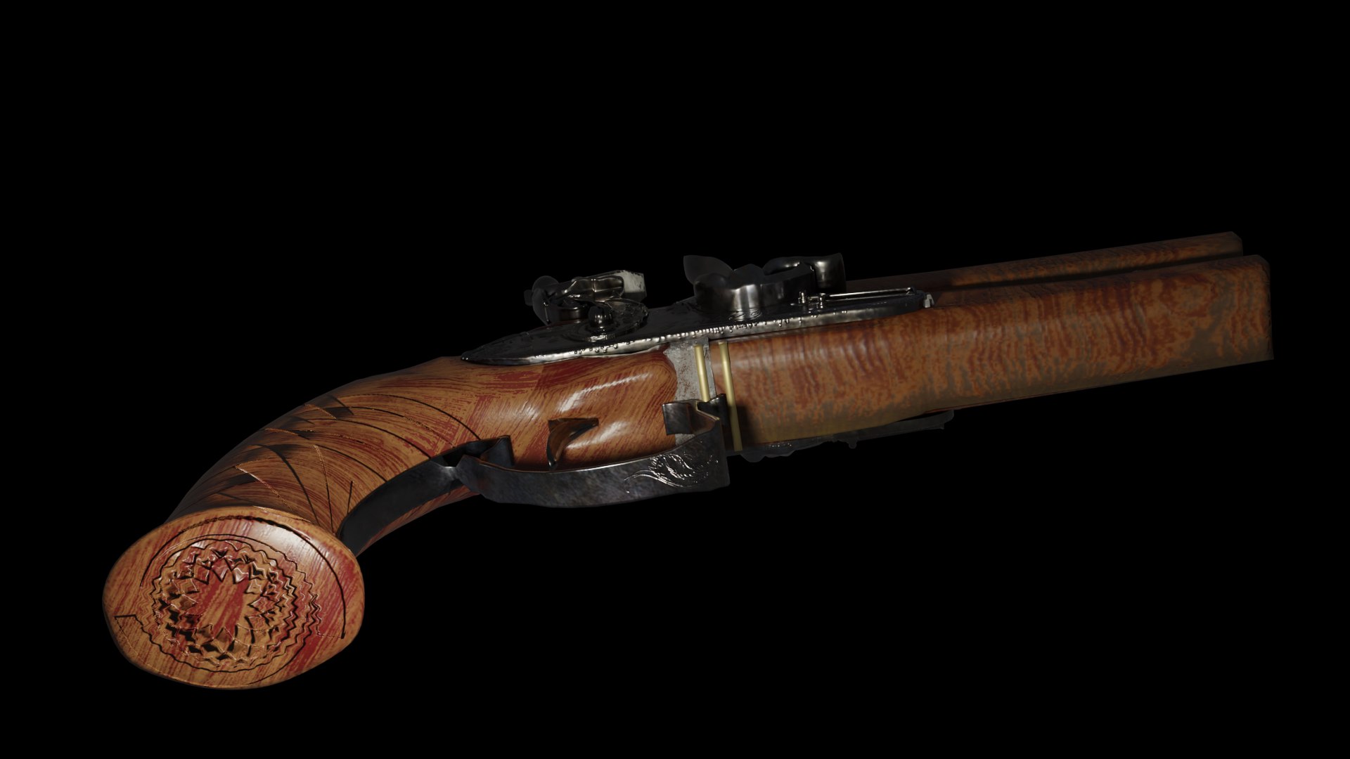 Old Gun 3D Model - TurboSquid 2386184