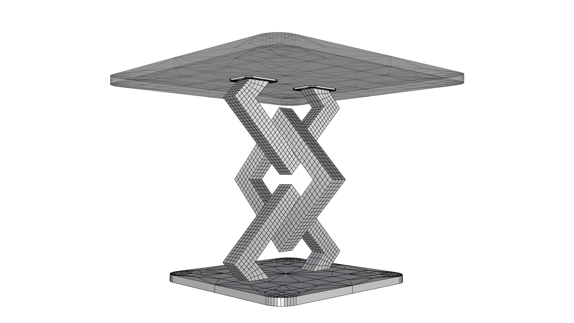 Chains Table 02 Squared Model - TurboSquid 2193004