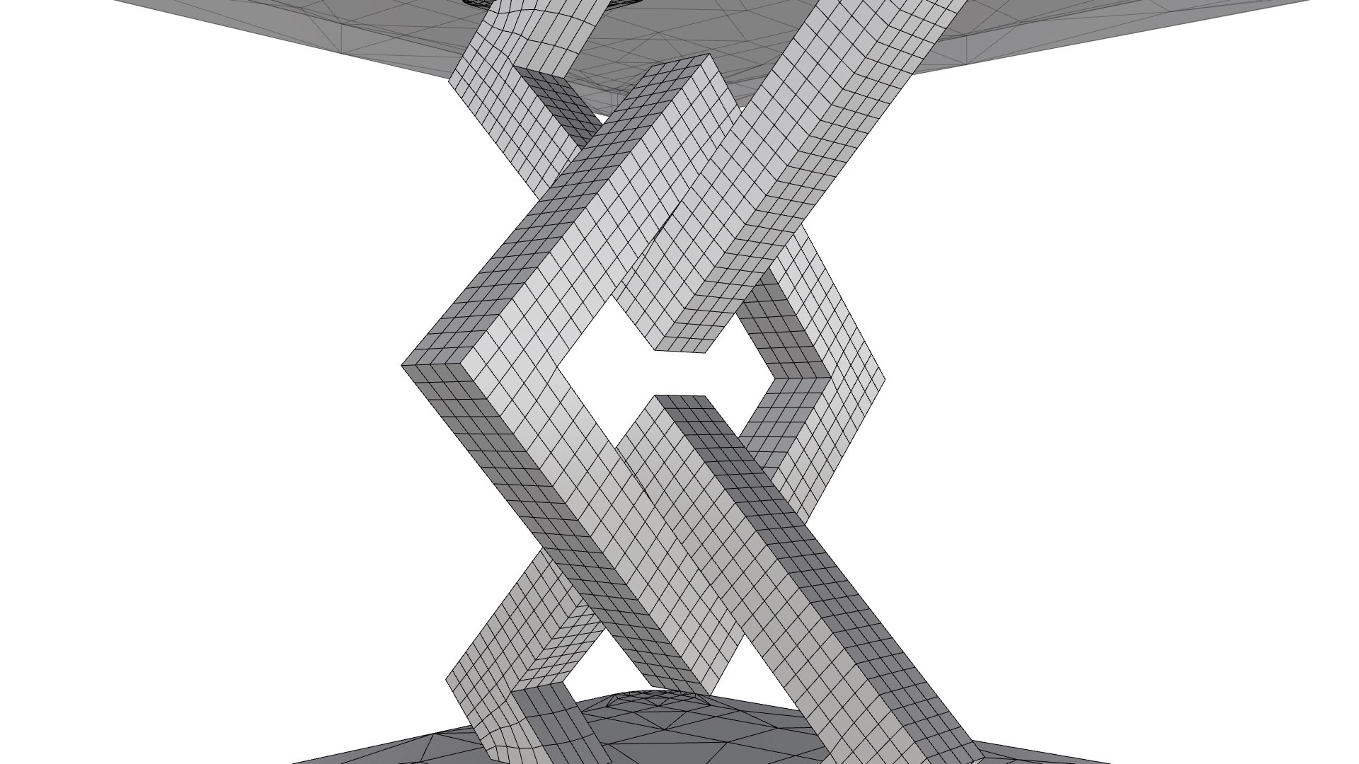 Chains Table 02 Squared Model - TurboSquid 2193004