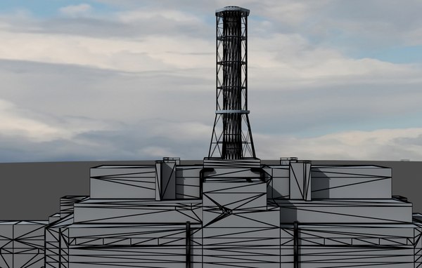 3dsmax chernobyl nuclear power plant