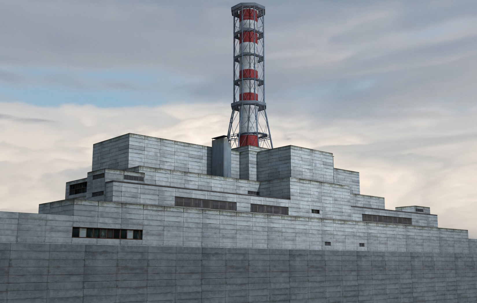 Usina Nuclear de Chernobyl Modelo 3D - TurboSquid 643174