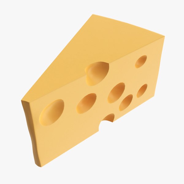 modelo 3d Pedazo de queso triangular gratis - TurboSquid 2195573