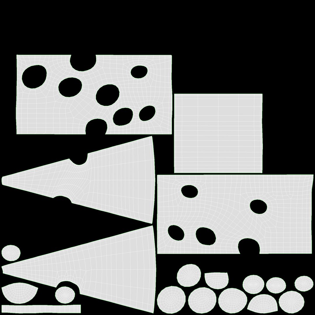 Free 3D Piece Of Cheese Triangular Model - TurboSquid 2195573