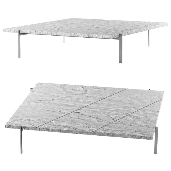 modelo 3d Mesa de centro PK61 de Poul Kjærholm Fritz Hansen - TurboSquid 1680752