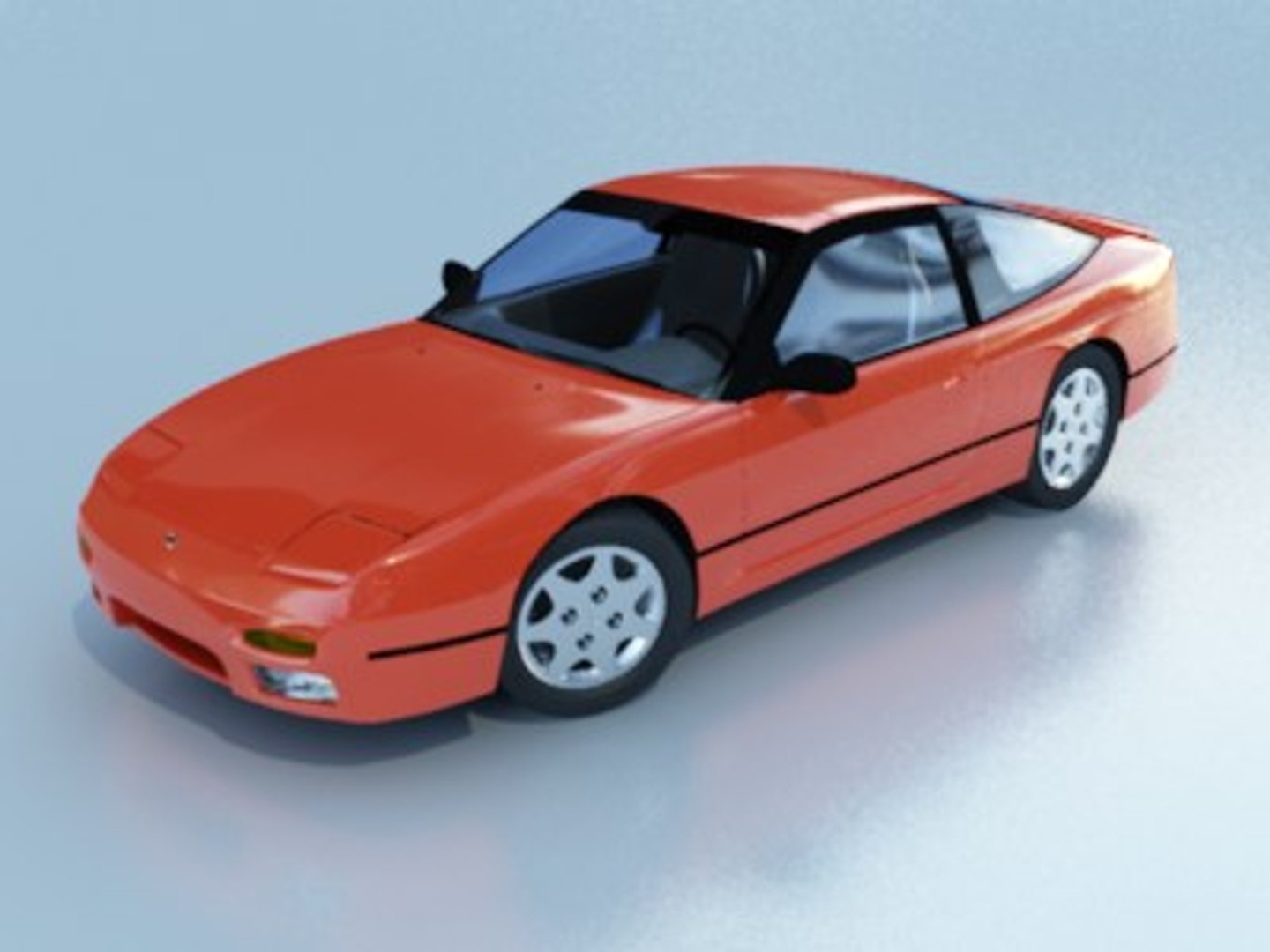 Nissan 240sx 3d Model